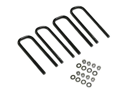 Superlift 11904 U-Bolt 4 pack 9/16X3X105 Large Radius with Hardware