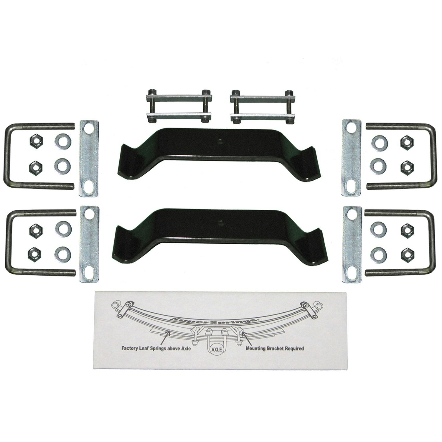 Supersprings Mxkt Mounting Kit Used For Specified Applications