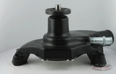 Tuff Stuff Performance 1354NCSREV Chevy water pump S.B. short black ...