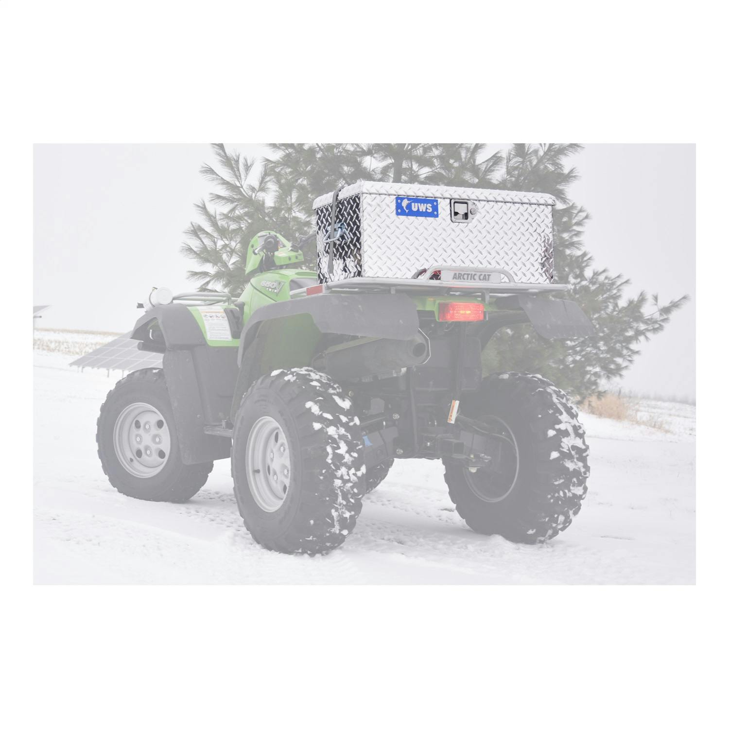 UWS EC20001 ATV Specialty Tool Box Silver