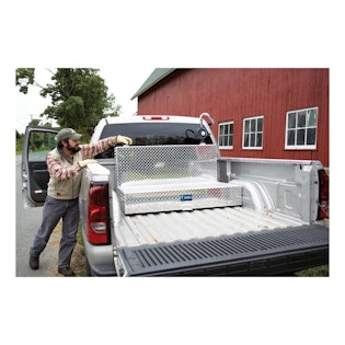 UWS TT-75-L-T-P Aluminum Transfer Tank 75 Gallon L-Tank Bright