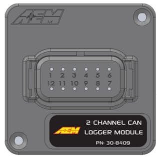 AEM 30-8409 AEM CAN Bus Data Logger