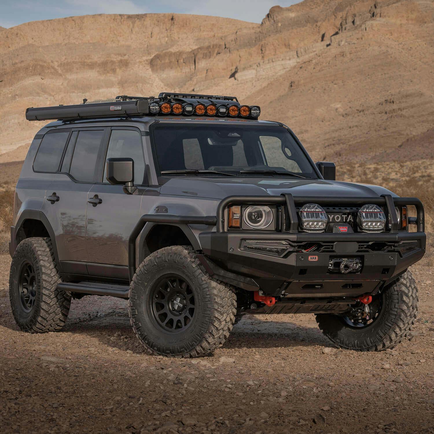 ARB, USA 4421175K1 Summit Side Step and Rail Kit