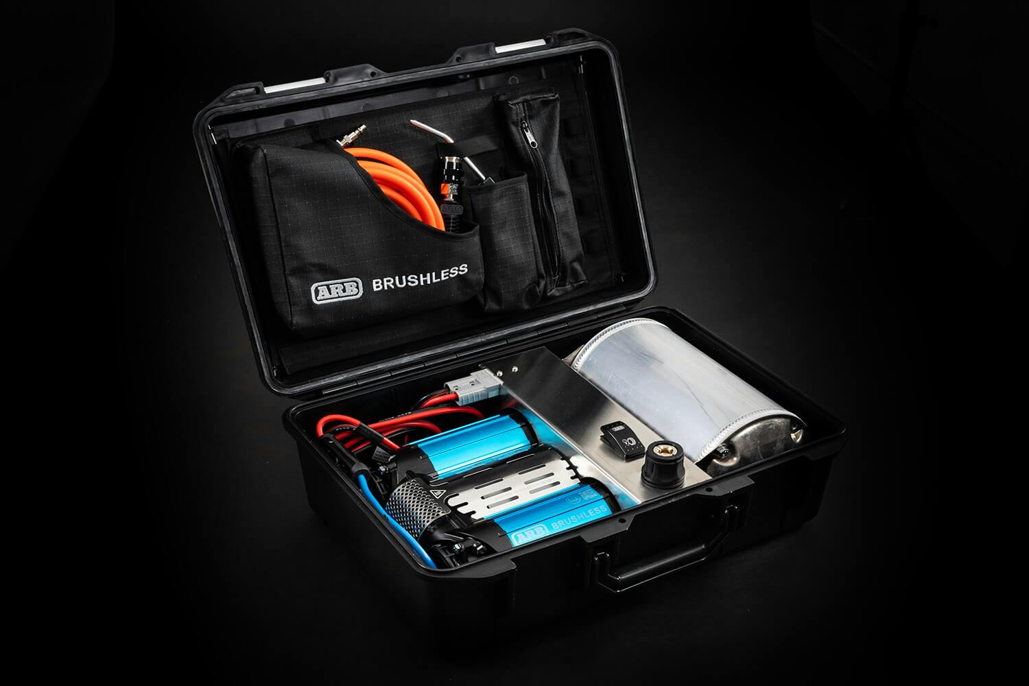 ARB, USA CKBLTP12 Brushless Twin Motor Portable 12V Air Compressor