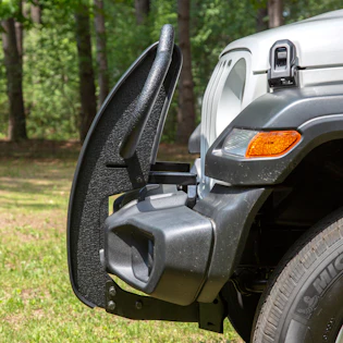 ARIES P1053 Pro Series Black Steel Grille Guard; Select Jeep Wrangler ...