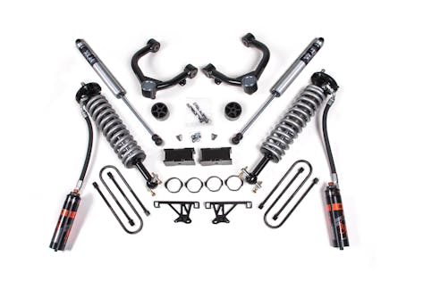 BDS Suspension BDS1858PSS 2025-2026 Chevy TB/GMC AT4 1500 4wd 1.5" Suspension Lift Kit, 0.5 ...