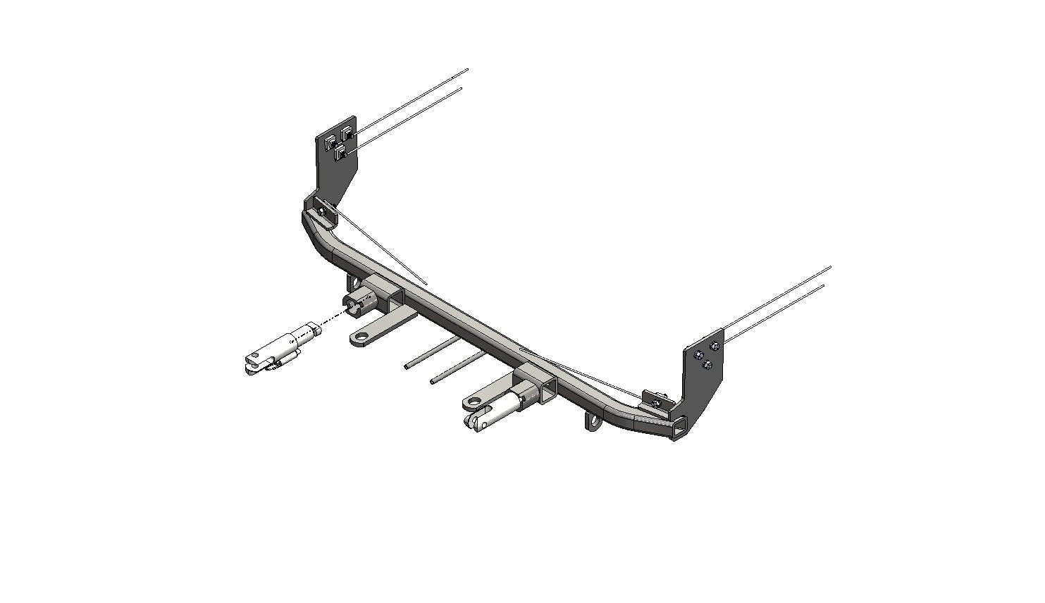 Blue Ox BX1703 Tow Bar Base Plate, Chevy Sonic Turbo