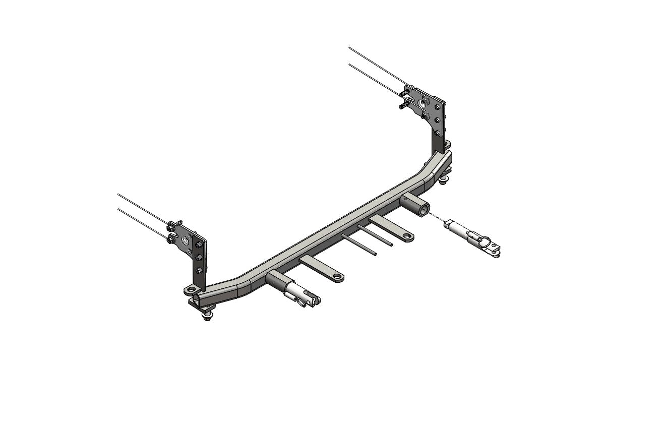 Blue Ox BX1726 Tow Bar Base Plate, Chevy Malibu Lt