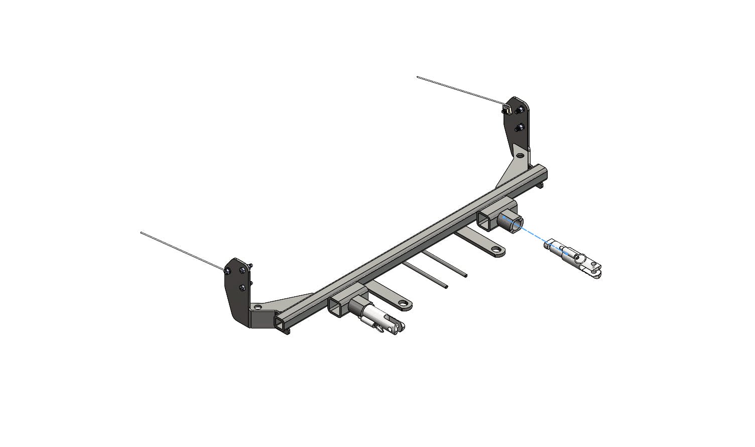 Blue OX BX2261 Tow Bar Base Plate