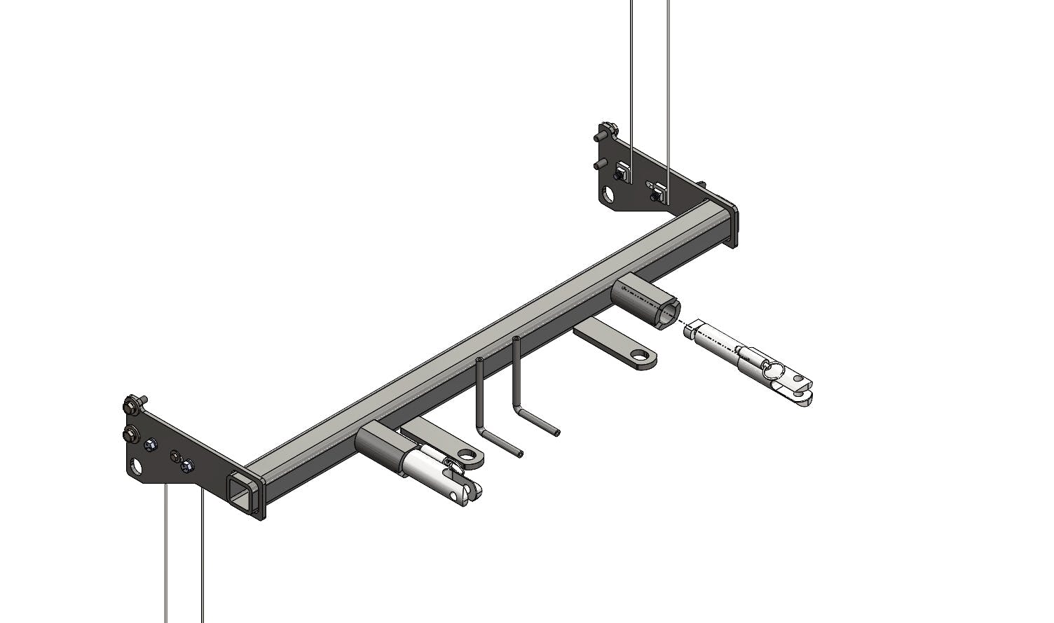 Blue OX BX2337 Tow Bar Base Plate