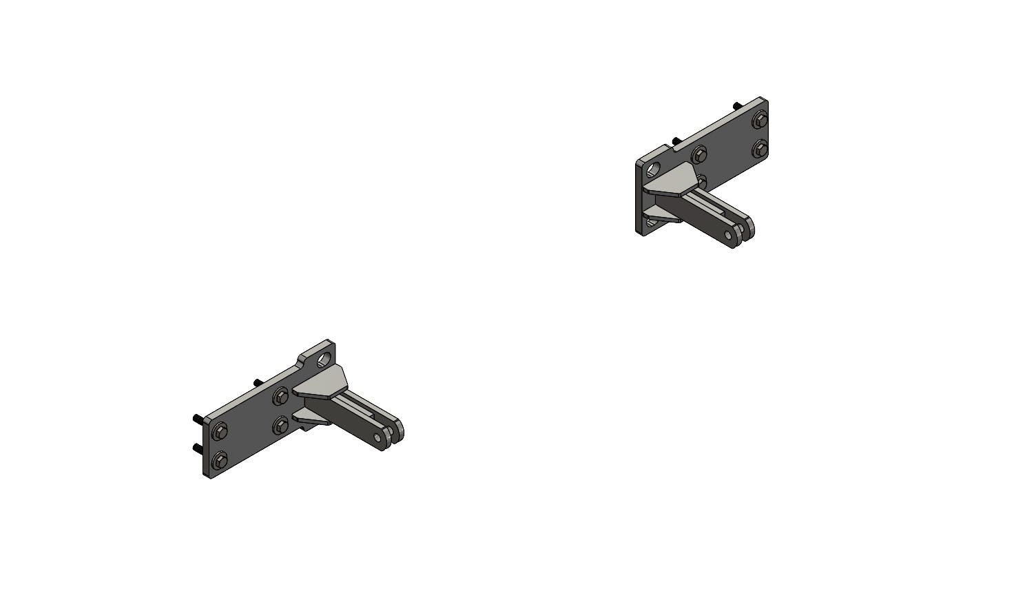 Blue Ox BX2406 Tow Bar Base Plate, Dodge Power Wagon E13