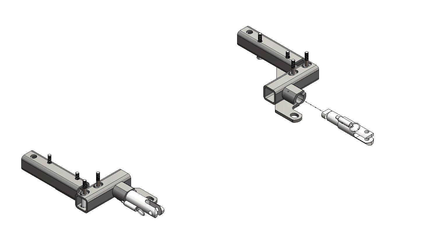 Blue Ox BX2411 Tow Bar Base Plate, Dodge Durango Citadel