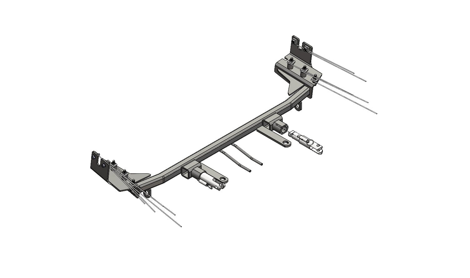 Blue Ox BX2638 Tow Bar Base Plate, Ford Taurus