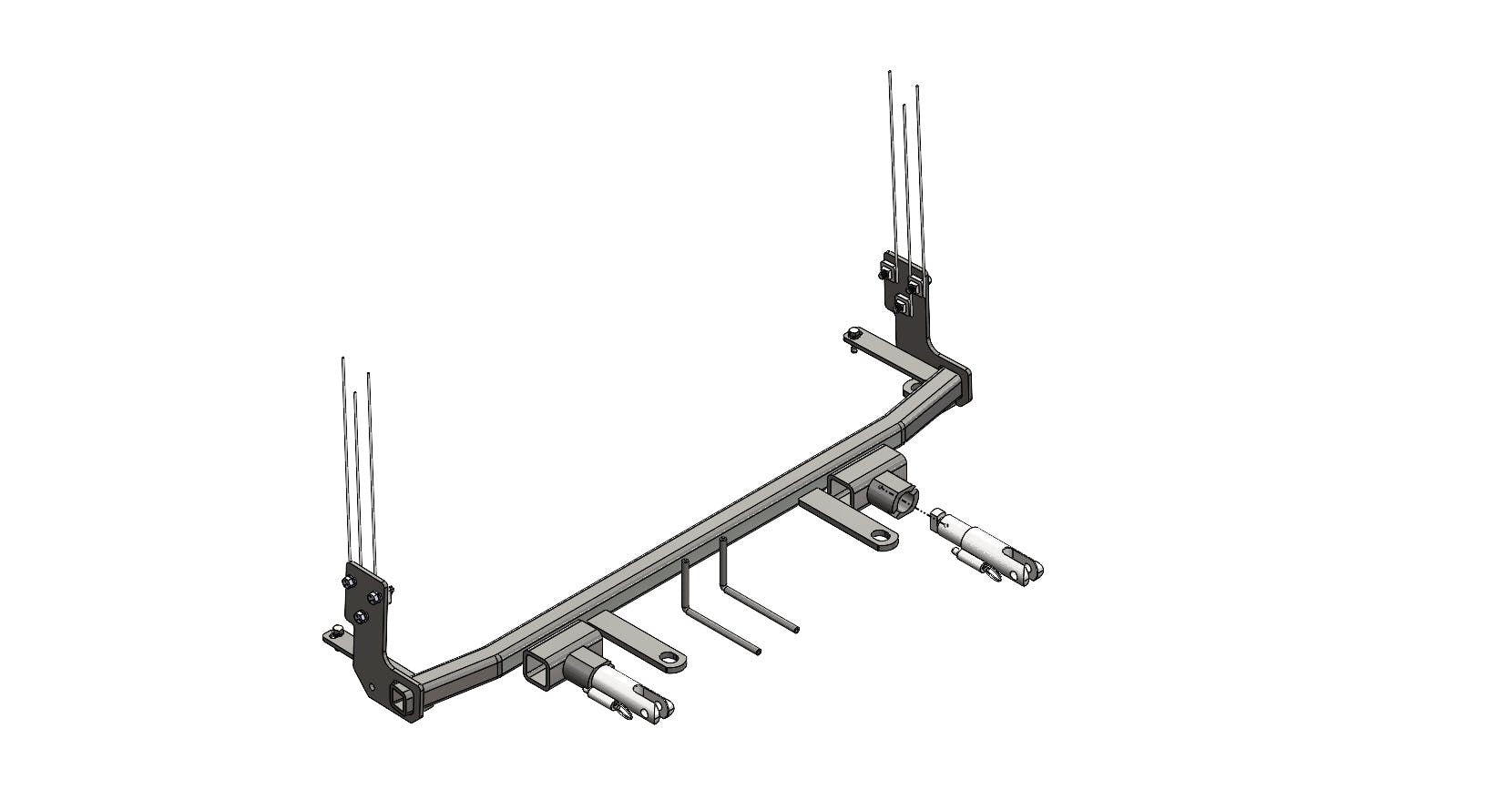 Blue Ox BX3835 Tow Bar Base Plate, Vw Beetle Turbo