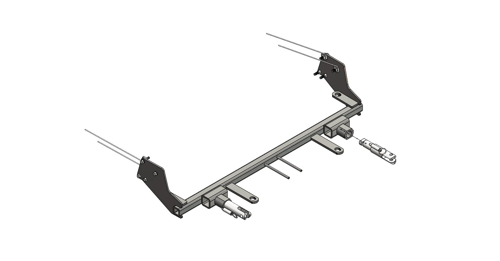 Blue OX BX3837 Tow Bar Base Plate