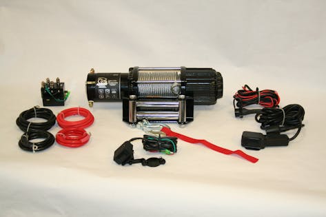 Bulldog Winch Co LLC 15004 4000lb UTV/Utility Winch, Two Switches ...