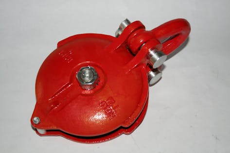 Bulldog Winch Co LLC 20028 Snatch Block 30k BS, 12k WLL, 6 wheel, zerk