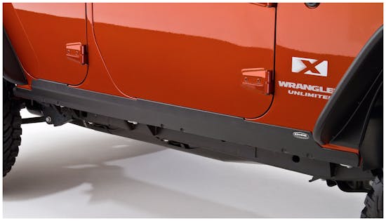 Bushwacker 14012 Trail Armor Rocker Panel and Sill Plate Covers, Black