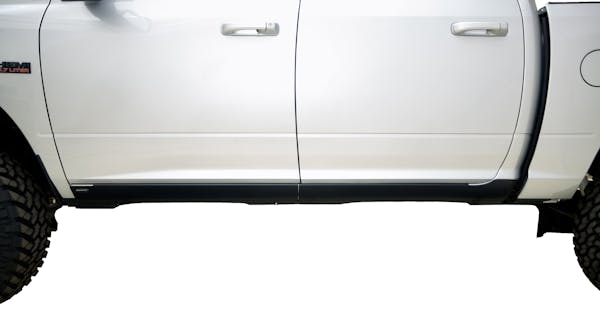 Bushwacker 14064 Trail Armor Rocker Panel & Sill Plate Covers, Black