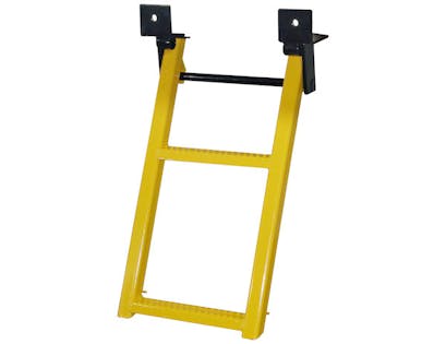 Buyers Products Company RS2Y 2-Rung Yellow Retractable Truck Steps With ...