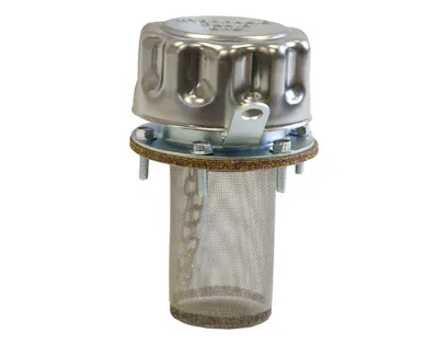 Buyers Products Company TFA005715L Chrome Filler-Strainer Breather Cap ...