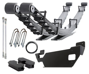 Carli Suspension CS-DFSP-19-D-ALAS Full Progressive Leaf Spring Kit - 1 ...