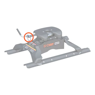 CURT 19224 Replacement Q-Series 5th Wheel Handle Lock Hardware