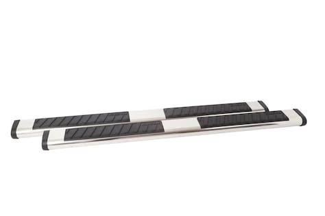 Dee Zee DZ16123 Stainless Steel Side Steps 6 in. Oval Cab Length