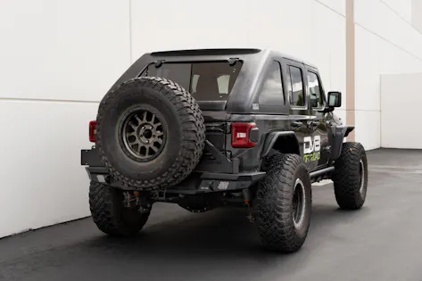 DV8 Offroad HTJL02-B Jeep JL 4 Door Razor Series Fastback Hard Top