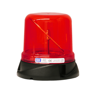 ECCO 7660R RotoLED 7660 Series Hybrid LED Warning Beacon (3-Bolt Mount ...