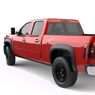 EGR 791505 EGR 791505-Premium Series Blk Bolt On Fender Flares for 07 ...