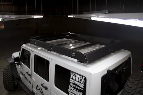 Fab Fours RR72-1 Fab Fours Universal 72 Roof Rack with 2-stage Matte ...