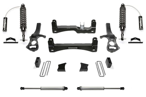 Fabtech K1194DL 6" Lift Kit with Dirt Logic Shocks