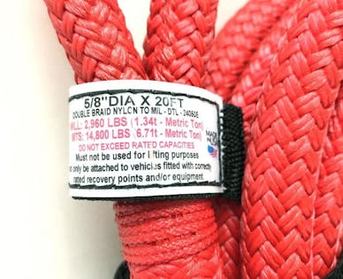 Factor 55 00563 Extreme Duty Kinetic Energy Rope 5/8X20'