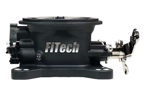 FiTech 30032 UNIVERSAL 4150 4BBL Throttle Body, Black