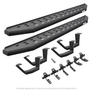 Go Rhino 6941508720T RB20 Running Boards with Mounting Brackets, 2 ...