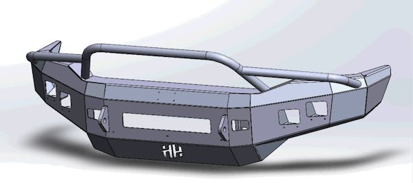 Hammerhead Armor 600-56-0618 FORD F250-550/EXCURSION LOW PROFILE PRE ...