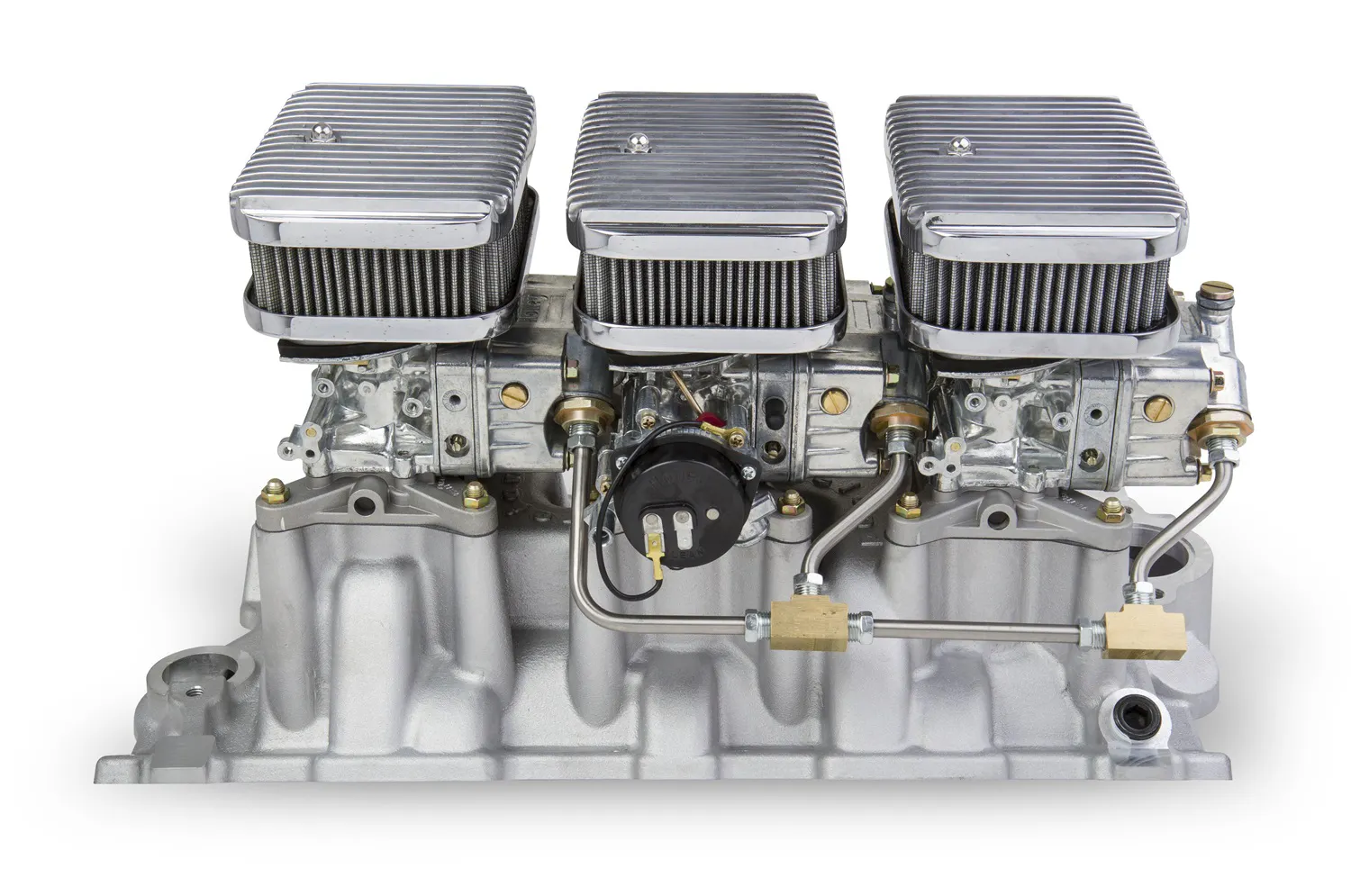 Holley 300-522SA Holley Tri-Power 3x2 SBC Intake and Carburetor Kit