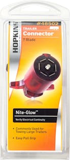 Hopkins Towing 38502 Nite-Glow™ 7-Blade To 4-Flat Adapter