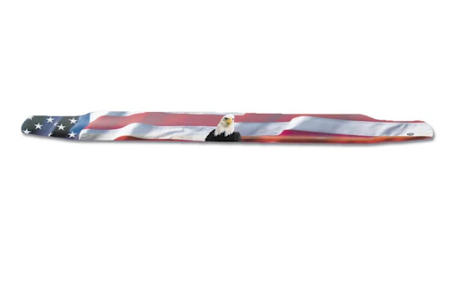 Husky Liners 2818303 Husky Liners Eagle American Flag Bug Shield Hood ...