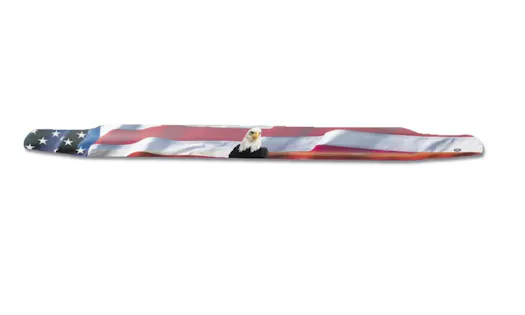 Husky Liners 2818045 Husky Liners Eagle American Flag Bug Shield Hood ...