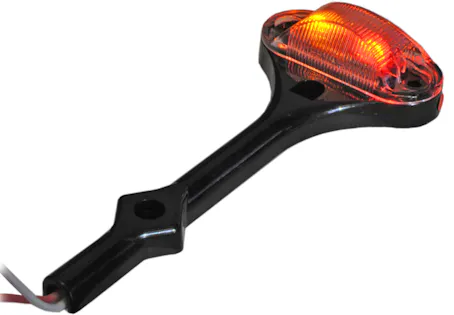 Jammy J-510-FMR LED OVAL FENDER LIGHT W/BRACKET