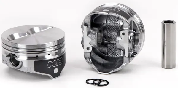 KB Hypereutectic Pistons KB112KTD.030 KB Hyper Piston - Chevy 350, Rod ...