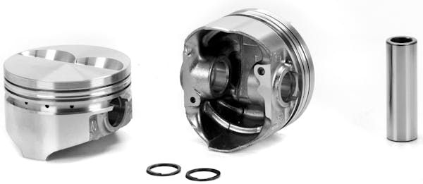 KB Hypereutectic Pistons KB153KTD.STD KB Hyper Piston - Chevy 305, Rod ...