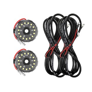 KC Hilites 6331 Two-Light Add-On Cyclone V2 Kit - Clear - 2.5 Meters Long