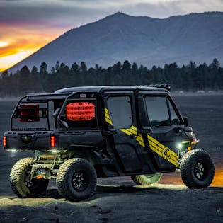 KC Hilites 6331 Two-Light Add-On Cyclone V2 Kit - Clear - 2.5 Meters Long