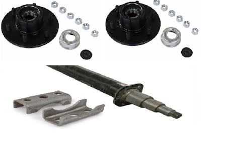 Lippert Components ST60ID-89-72-US-IHA-655-EZL 6K Straight Idler Axle ...