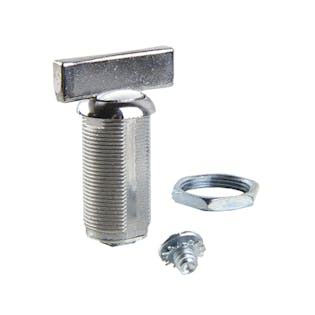 Lippert Components 213117 Baggage Door Turn Latch, Chrome, 1-3/8