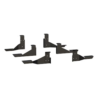 LUVERNE 277088-401743 Regal 7 Black Stainless 88" Oval Side Steps ...