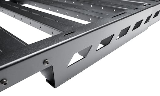 N-FAB U34253400 Universal Roof Rack, Textured Black